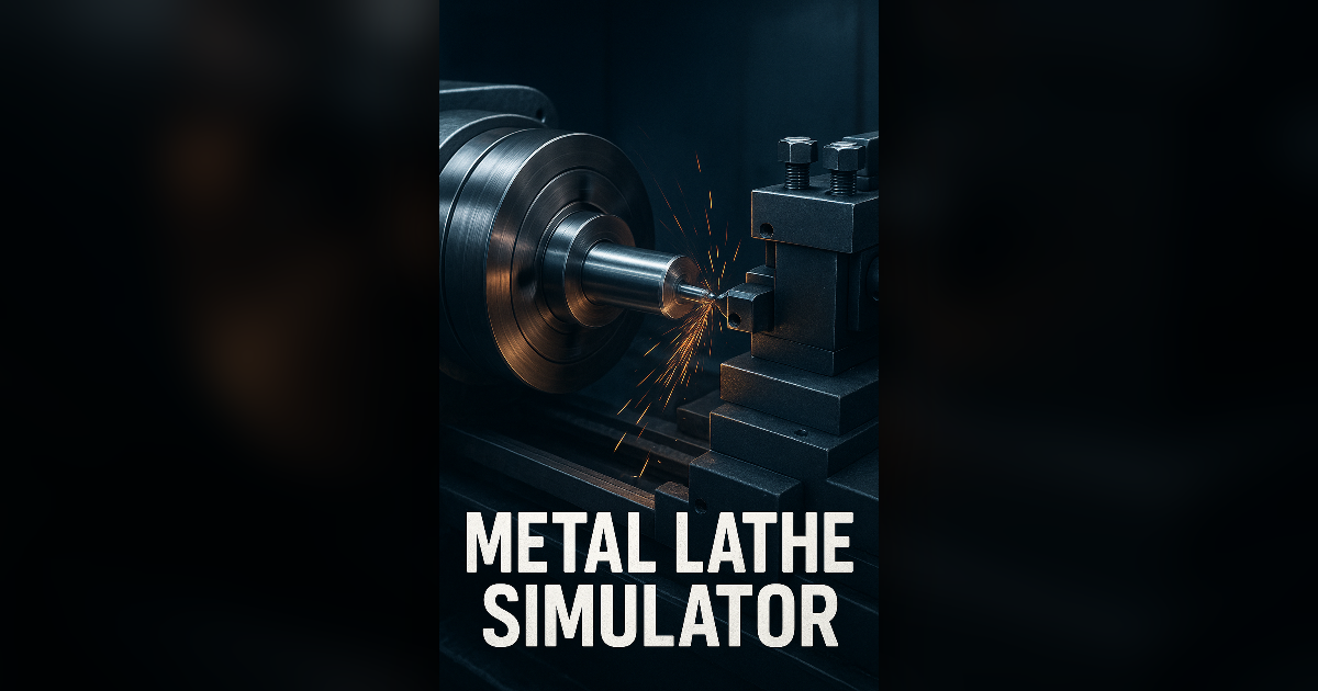 🔧 Metal Lathe Simulator